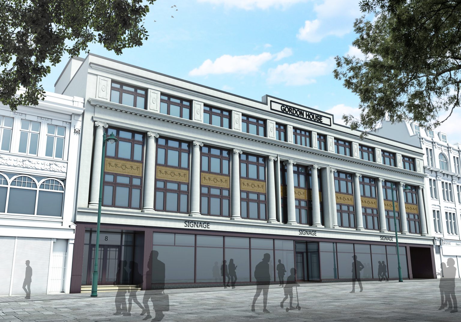 Gordon House Restoration project Nottingham - BSP Consulting